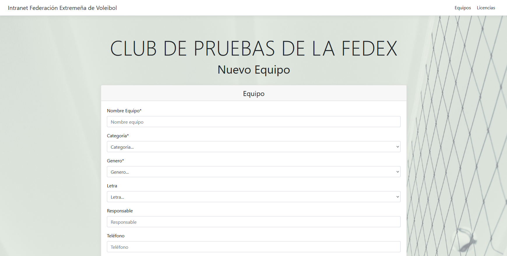 Guía inscripción equipos JUDEX y Federados – Federación Extremeña de ...